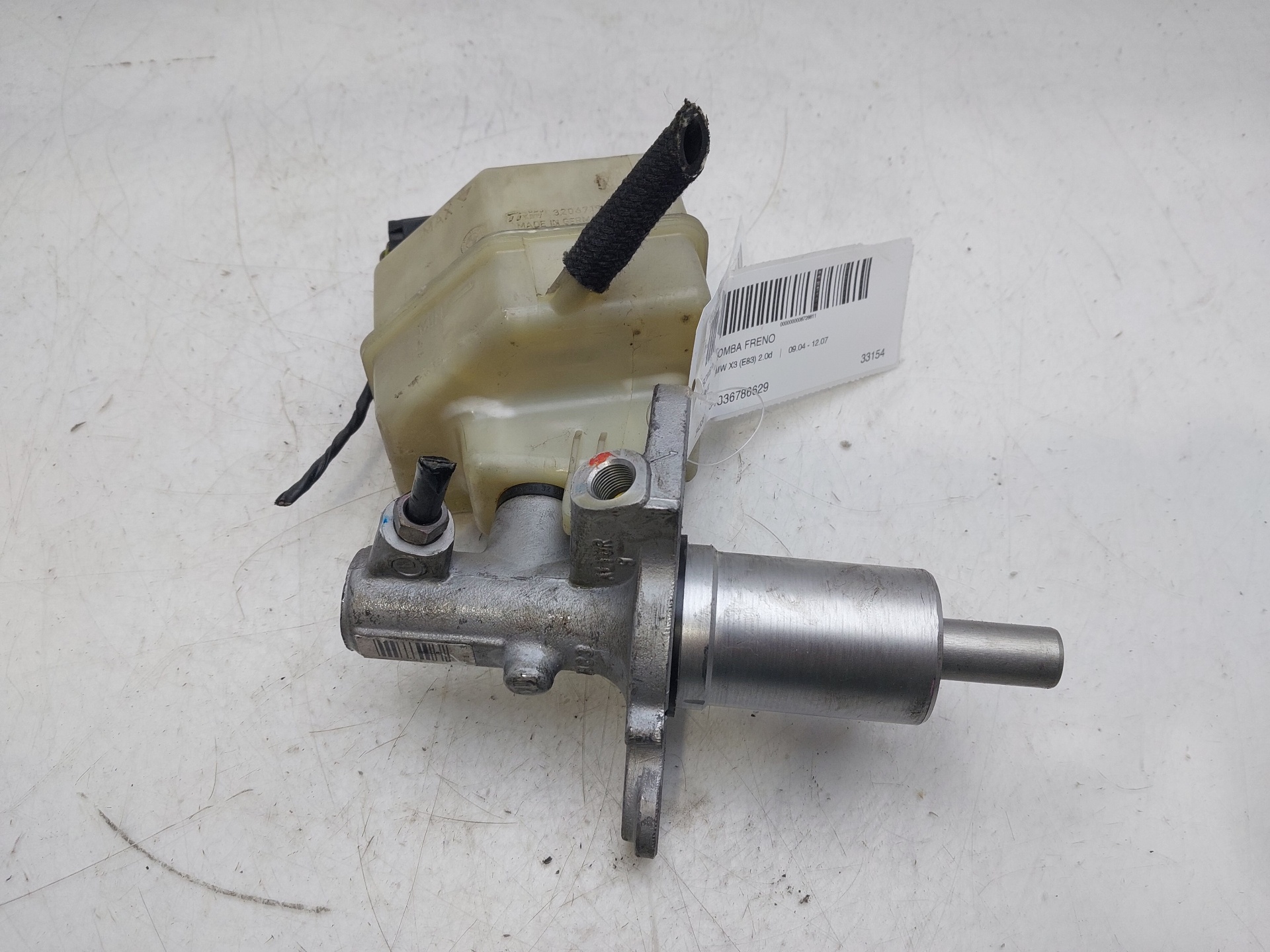 BMW X3 E83 (2003-2010) Brake Cylinder 34336786629 24851494 - Used parts ...