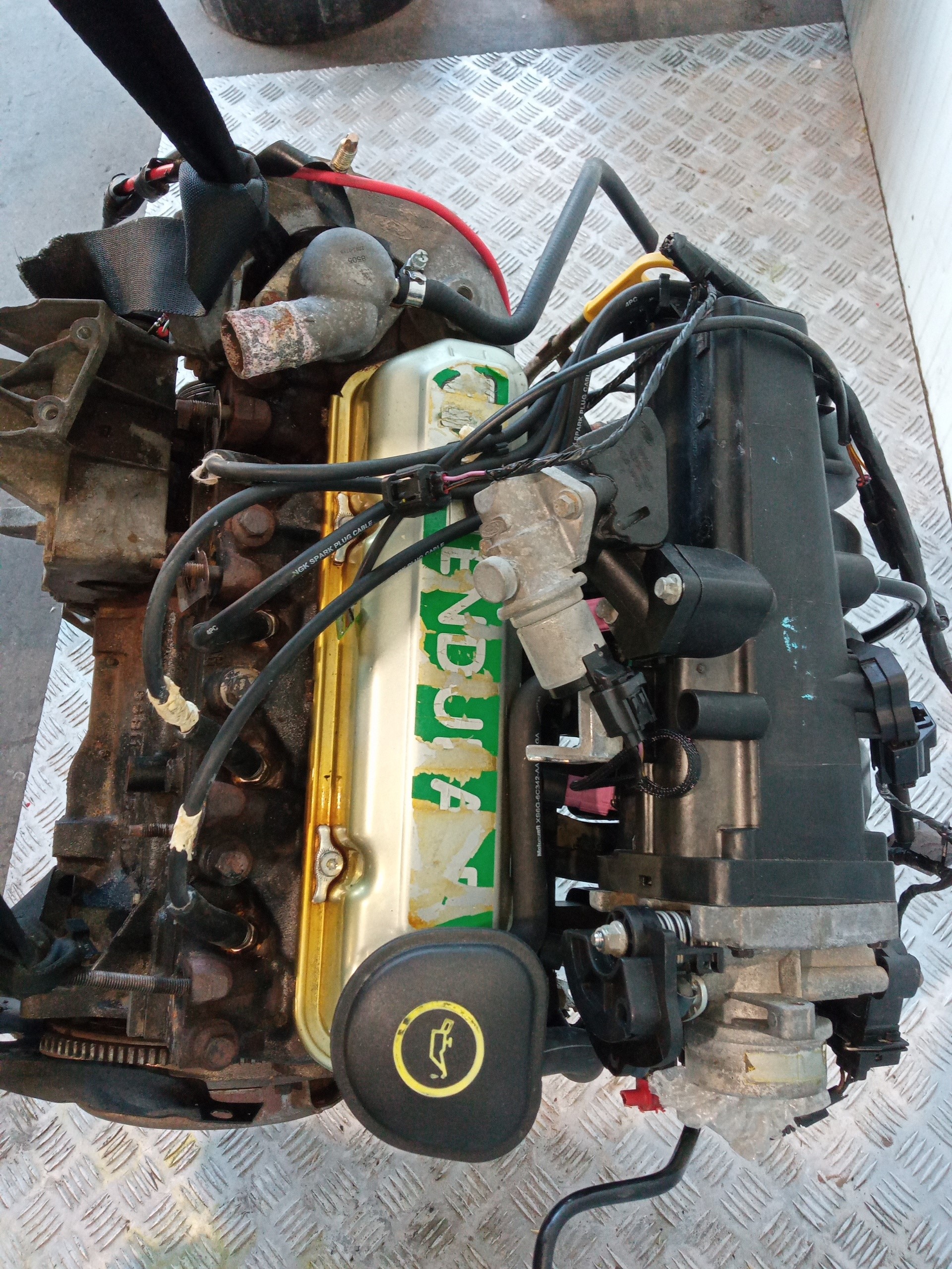 FORD Fiesta 5 generation (2001-2010) Engine BAJA 24854800 - Used parts ...
