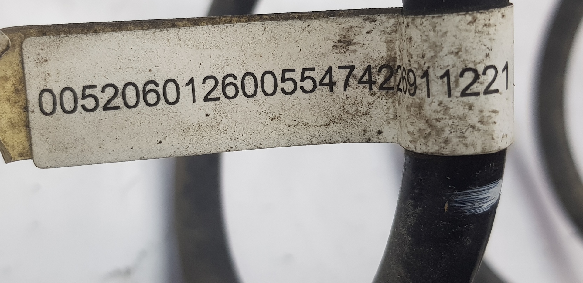 FIAT 500 2 generation (2008-2024) Rear Left Leaf Spring 52060126 ...